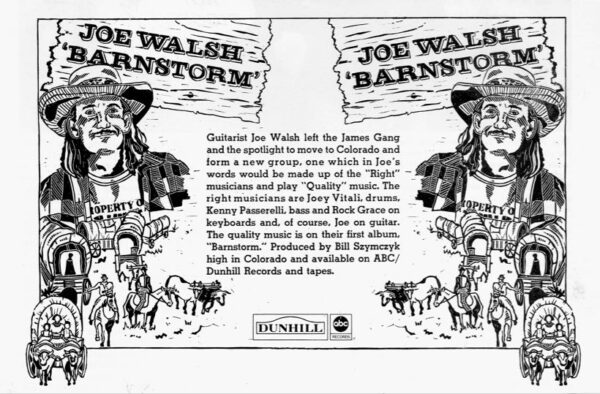 Barnstorm & Joe Walsh | Colorado Music Hall of Fame